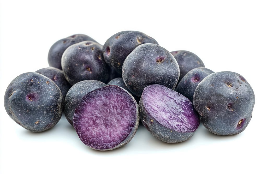 Blue potatoes produce food ingredients. | Free Photo - rawpixel