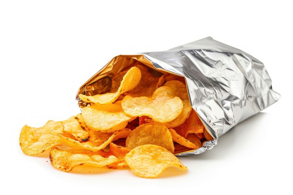 Potato chips snack aluminium food. | Free Photo - rawpixel