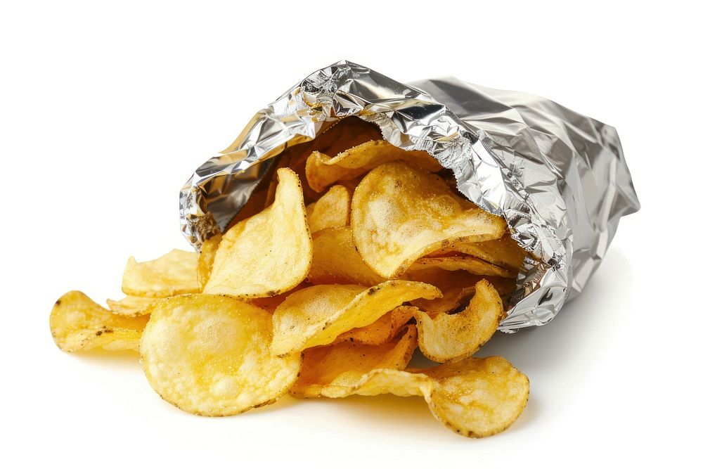 Potato chips aluminium snack food. | Free Photo - rawpixel
