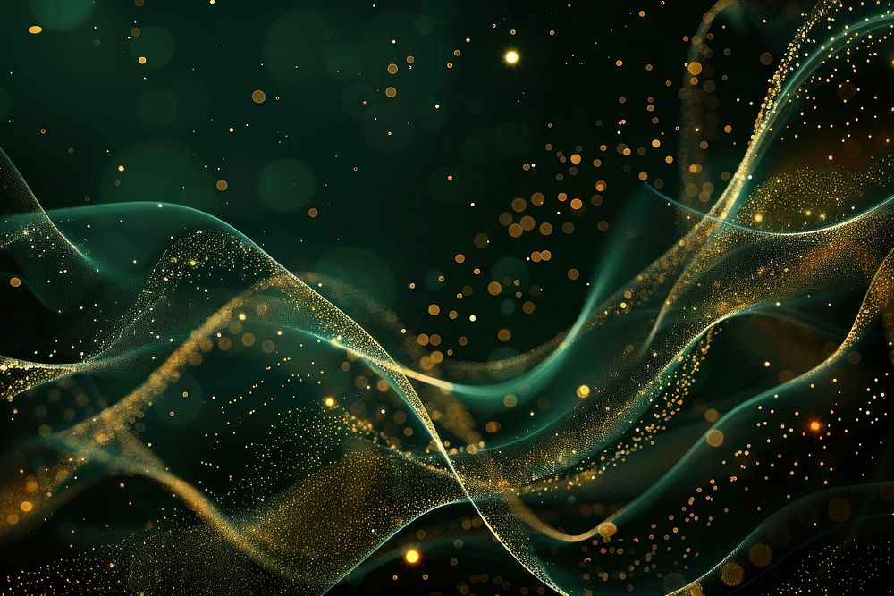 Golden light swirls frame background | Free Photo Illustration - rawpixel