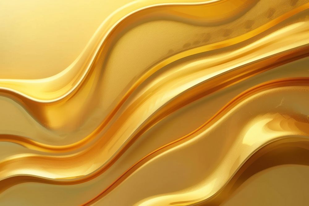 Luxurious golden background design waves | Free Photo Illustration ...