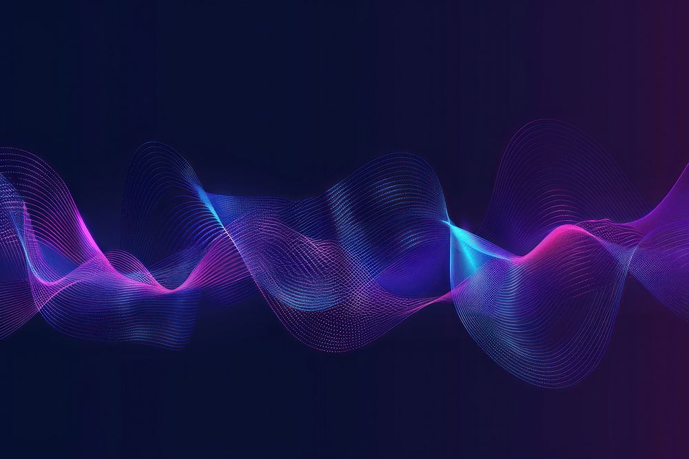 digital sound wave background purple | Free Photo Illustration - rawpixel