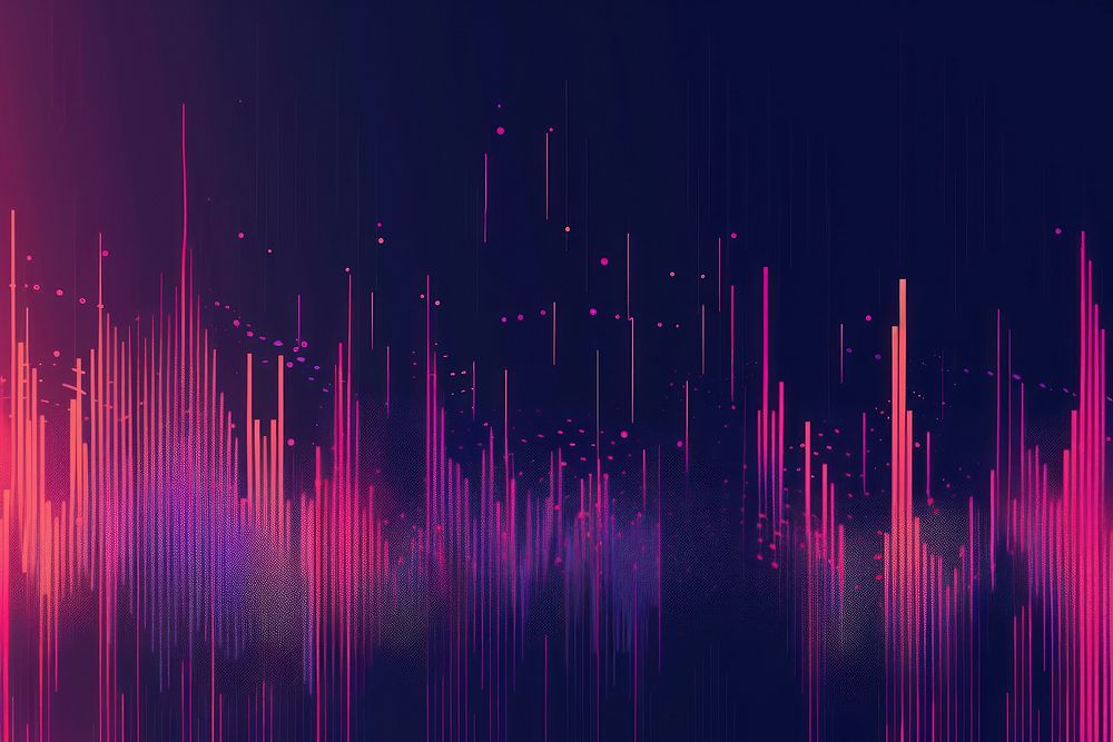 digital sound wave background vibrant | Free Photo Illustration - rawpixel