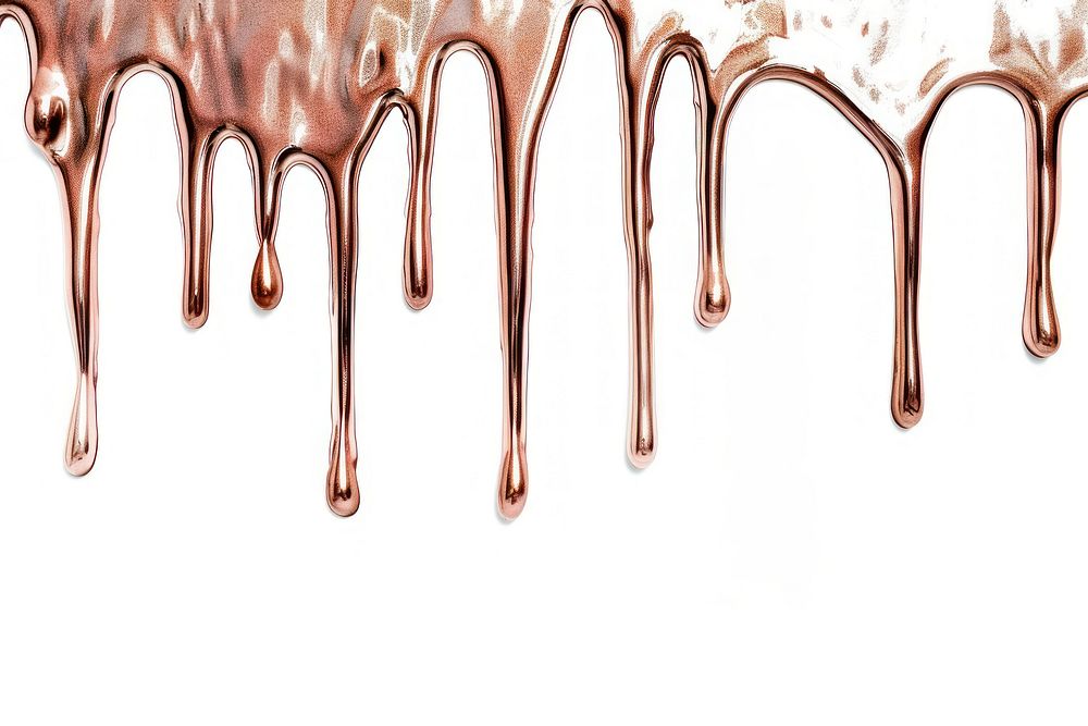 Melted rose gold metallic dripping | Free Photo - rawpixel