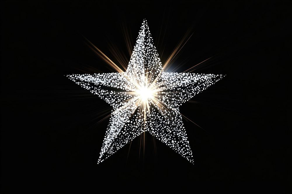White star light rays night | Free Photo - rawpixel