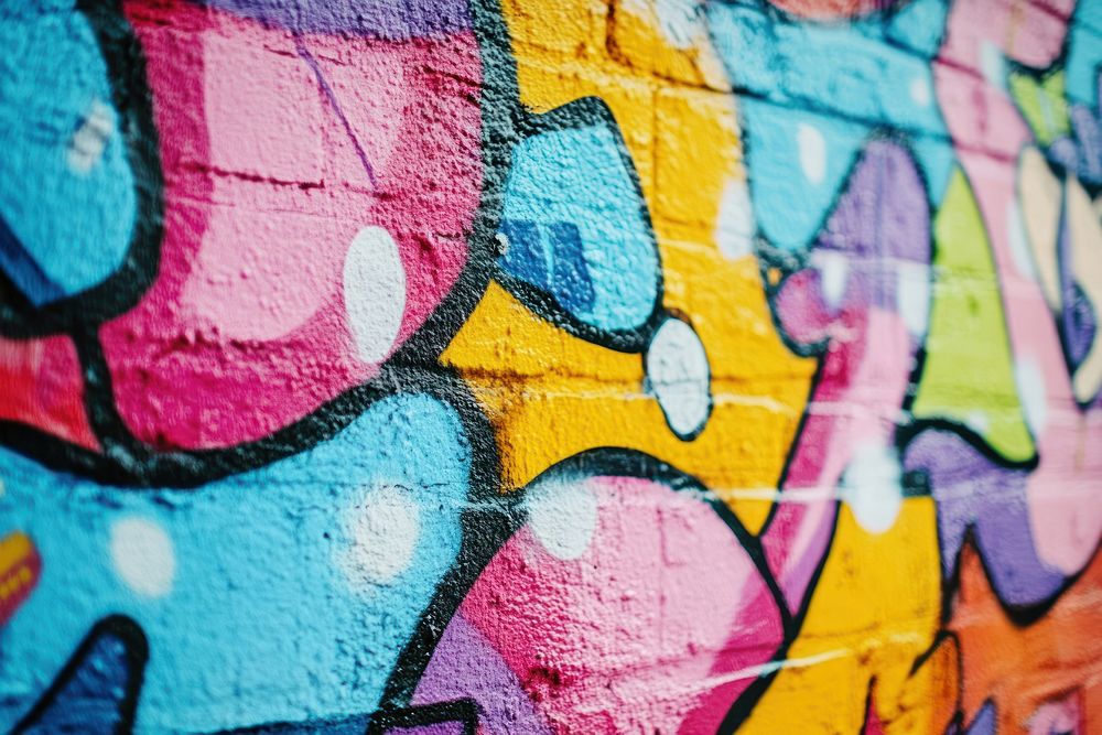 Graffiti wall colorful graffiti art | Free Photo - rawpixel