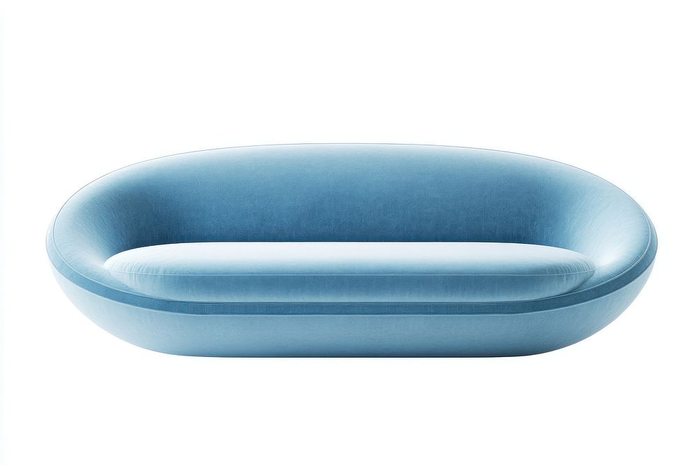 Modern long oval couch furniture | Free Photo - rawpixel