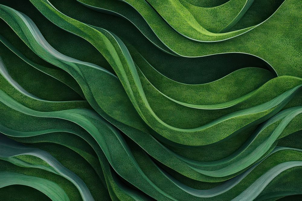 3d Wave Green Pattern Design Images | Free Photos, PNG Stickers ...