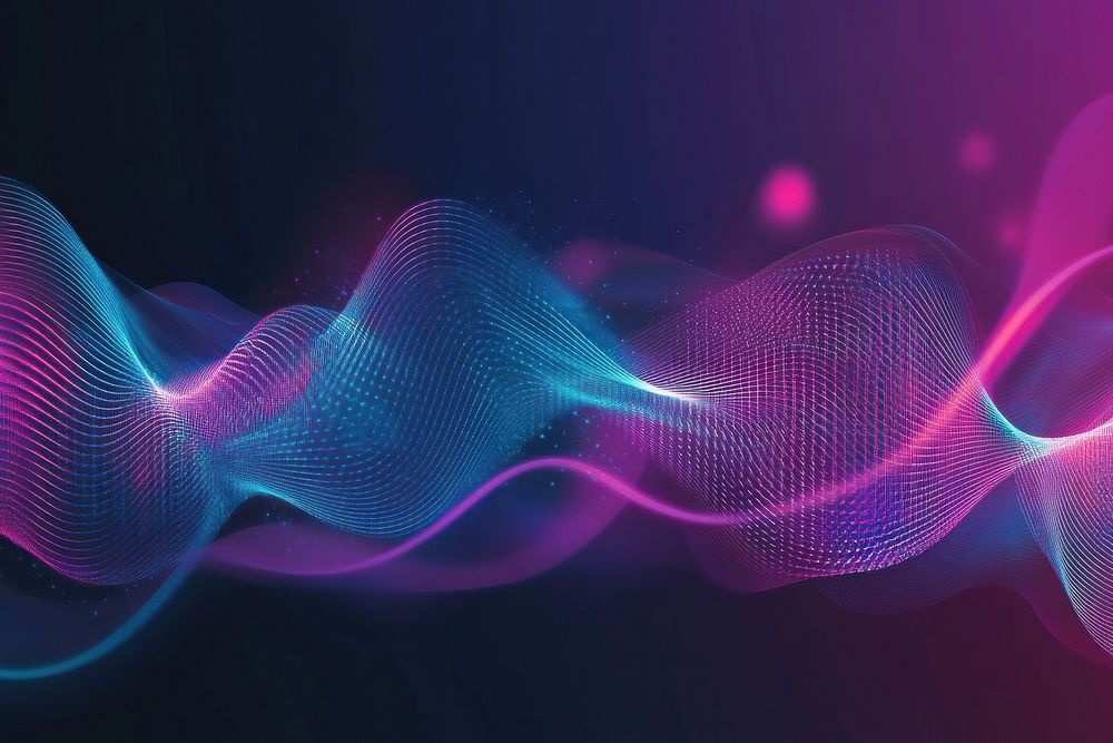 Sound wave audio digital art | Free Photo Illustration - rawpixel