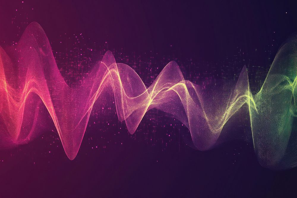 Sound wave audio digital art | Free Photo Illustration - rawpixel