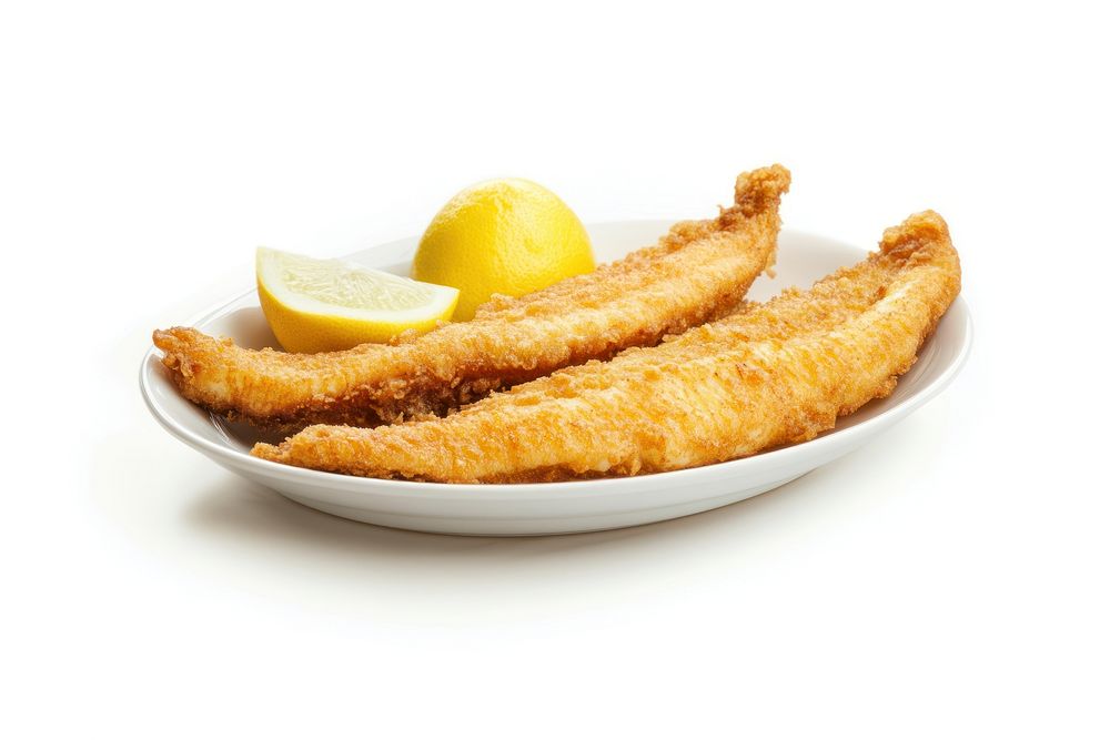 Southern Catfish Platter lemon plate | Free Photo - rawpixel
