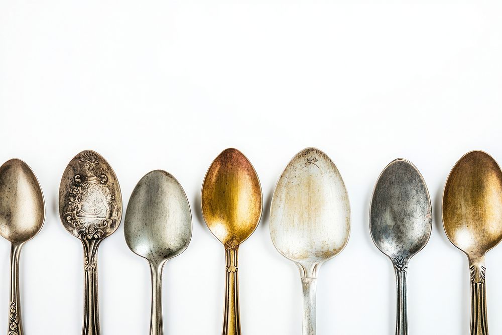 Spoons cutlery collectible kitchenware. | Free Photo - rawpixel