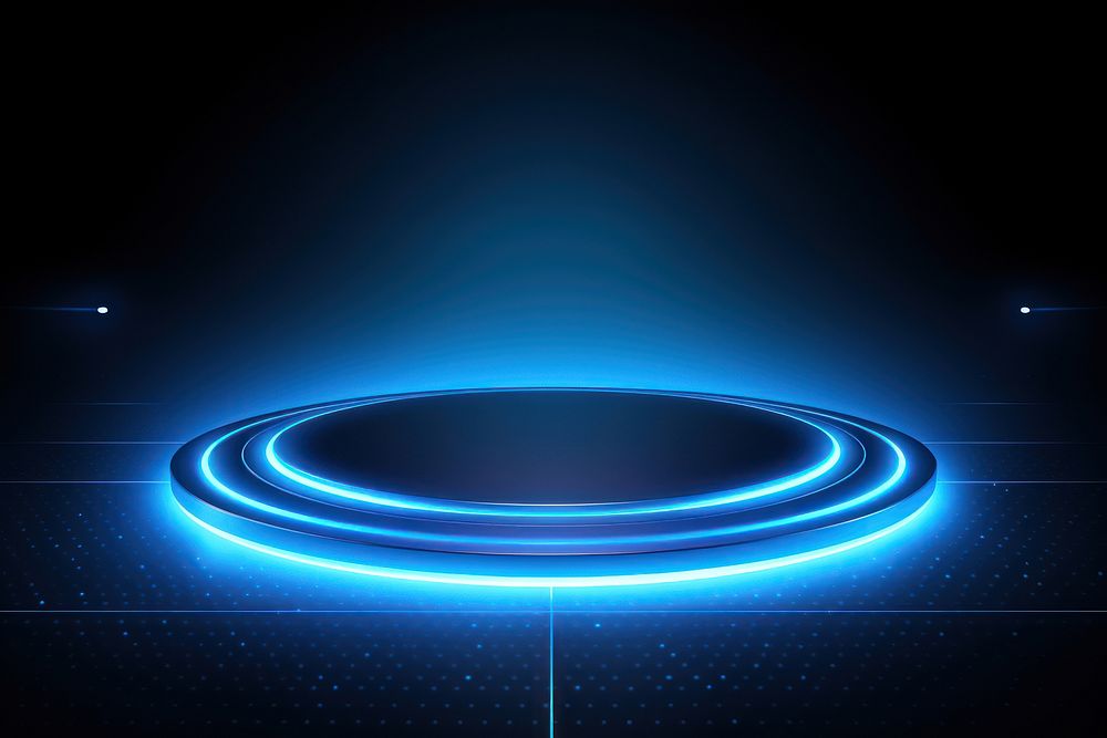 Blue futuristic product backdrop lights | Free Photo Illustration ...