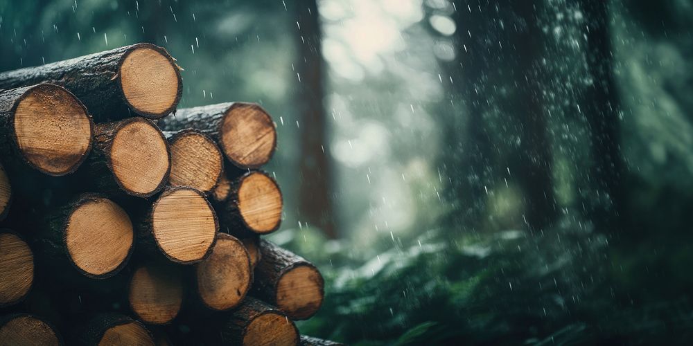 Wood rain lumber forest. | Free Photo - rawpixel
