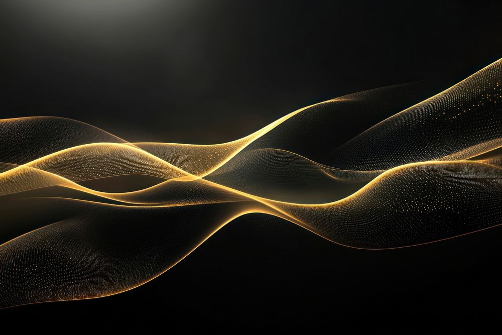 Golden wave light background pattern | Free Photo - rawpixel