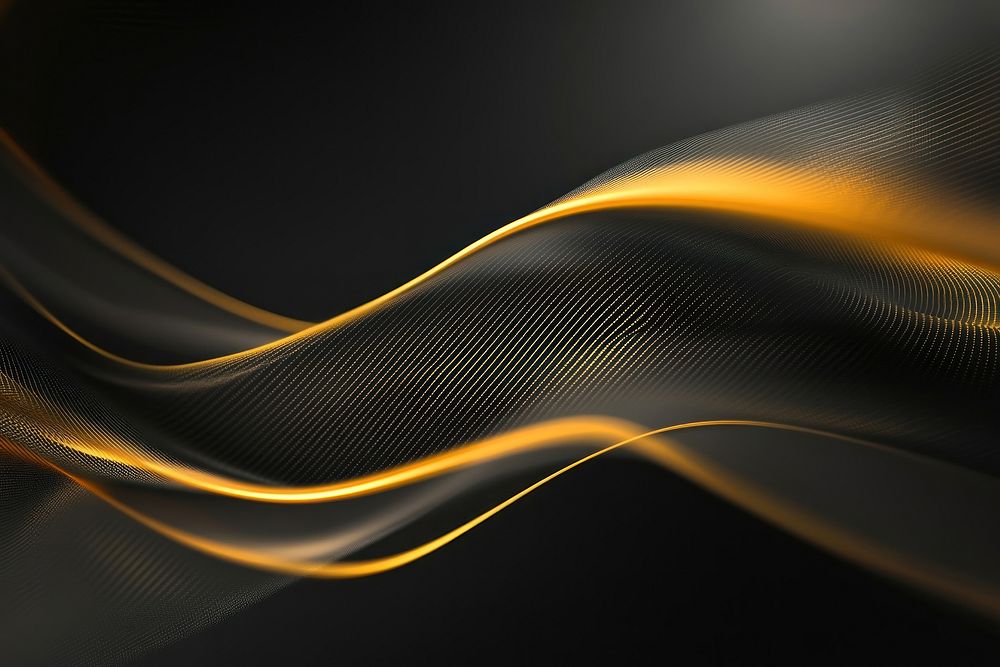 Golden wave light background curves | Free Photo - rawpixel