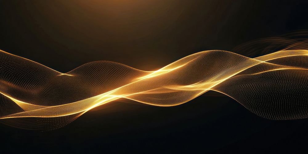 Golden wave light background pattern | Free Photo - rawpixel
