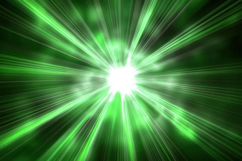 Green light rays background explosion | Free Photo Illustration - rawpixel
