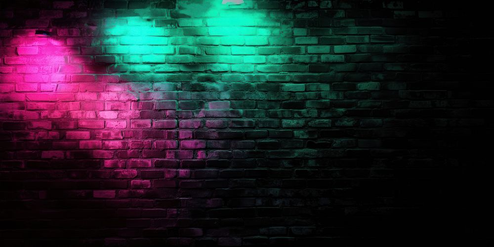 Brick walls lights background lighting. | Free Photo - rawpixel