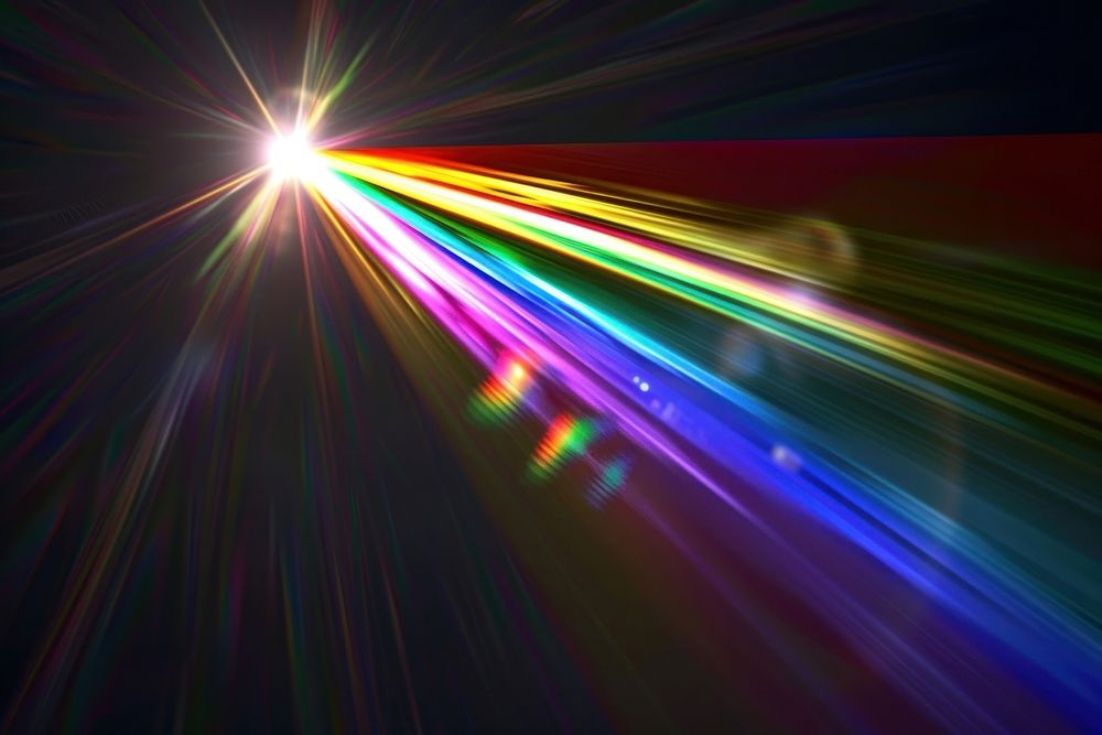 Holographic rainbow flare light dispersion | Free Photo - rawpixel