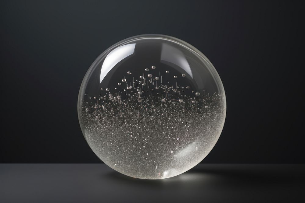 Sparkle glitter bubble background sphere | Free Photo - rawpixel
