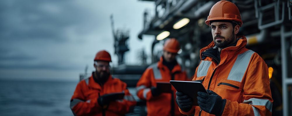 Argentinian engineer holding tablet industrial | Free Photo - rawpixel
