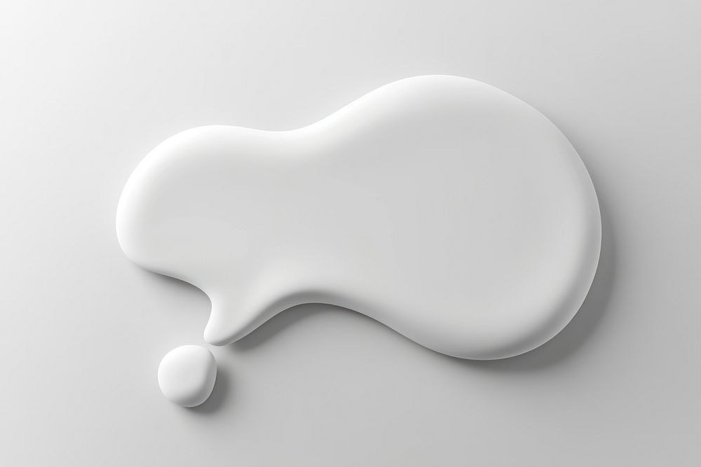 Splat Shape Outline white illustration | Free Photo Illustration - rawpixel