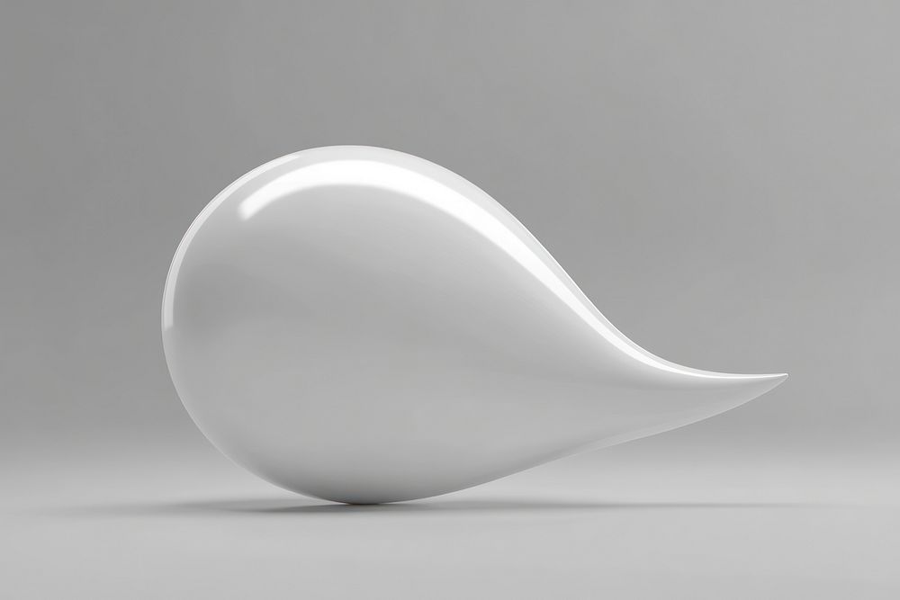 Raindrop Shape Outline white illustration | Free Photo Illustration ...