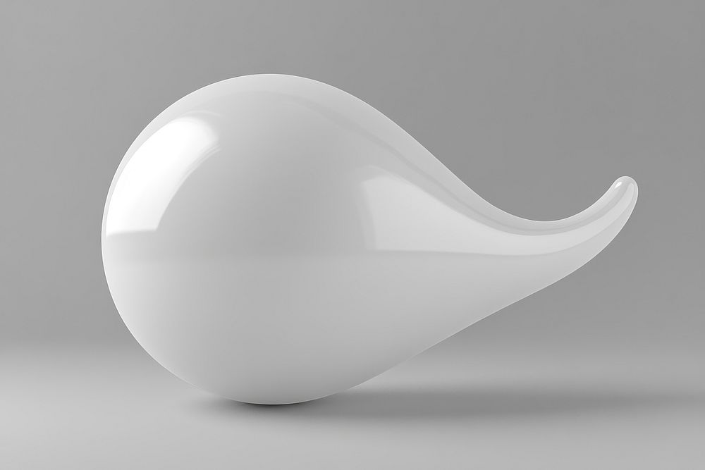 Raindrop Shape Outline white surface | Free Photo Illustration - rawpixel