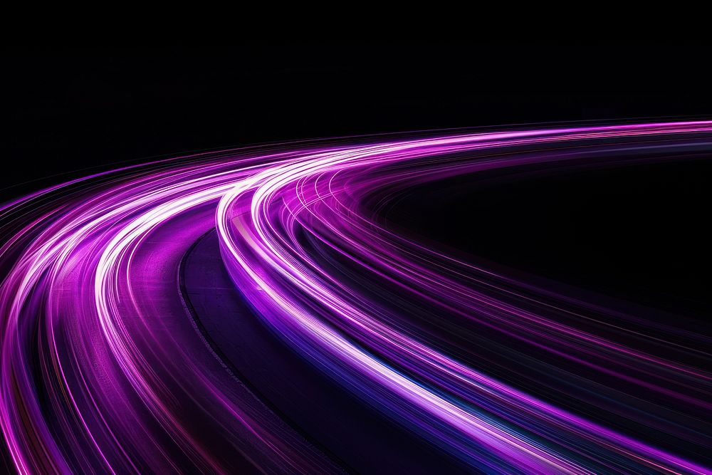 Speed light streaks purple exposure | Free Photo - rawpixel