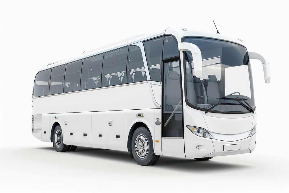 Real short coach bus transportation | Free Photo - rawpixel