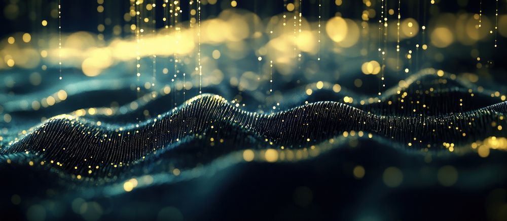 Digital code landscape light futuristic | Free Photo - rawpixel