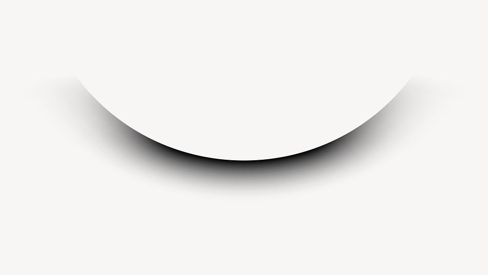 Minimalist abstract curved shadow vector | Free Vector Illustration - rawpixel