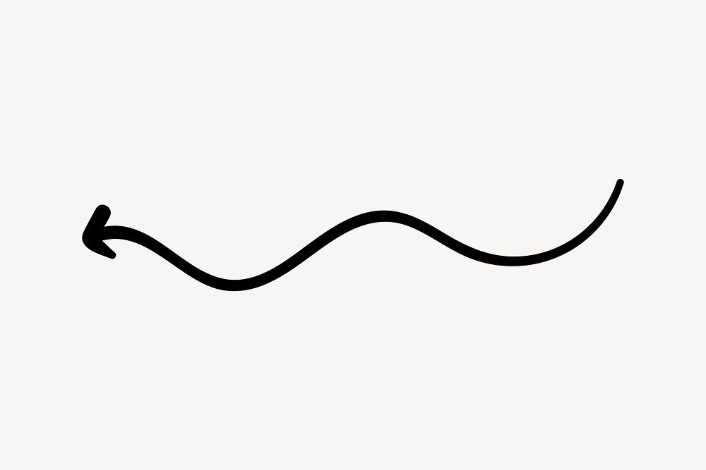 Curved arrow line design illustration | Free Photo Illustration - rawpixel