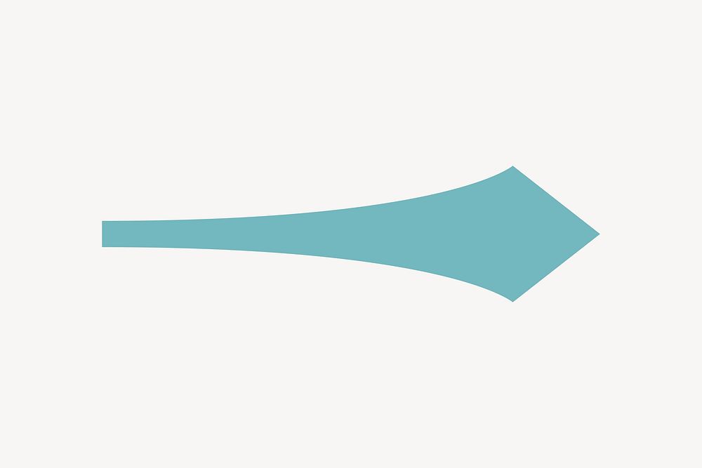 Abstract teal arrow shape design | Free Photo Illustration - rawpixel