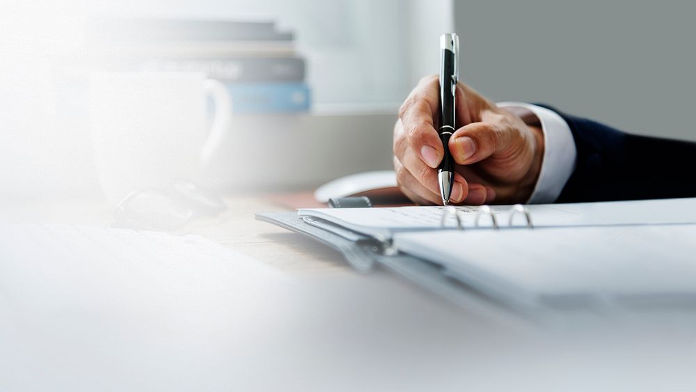 Professional hand writing document image | Free Photo - rawpixel