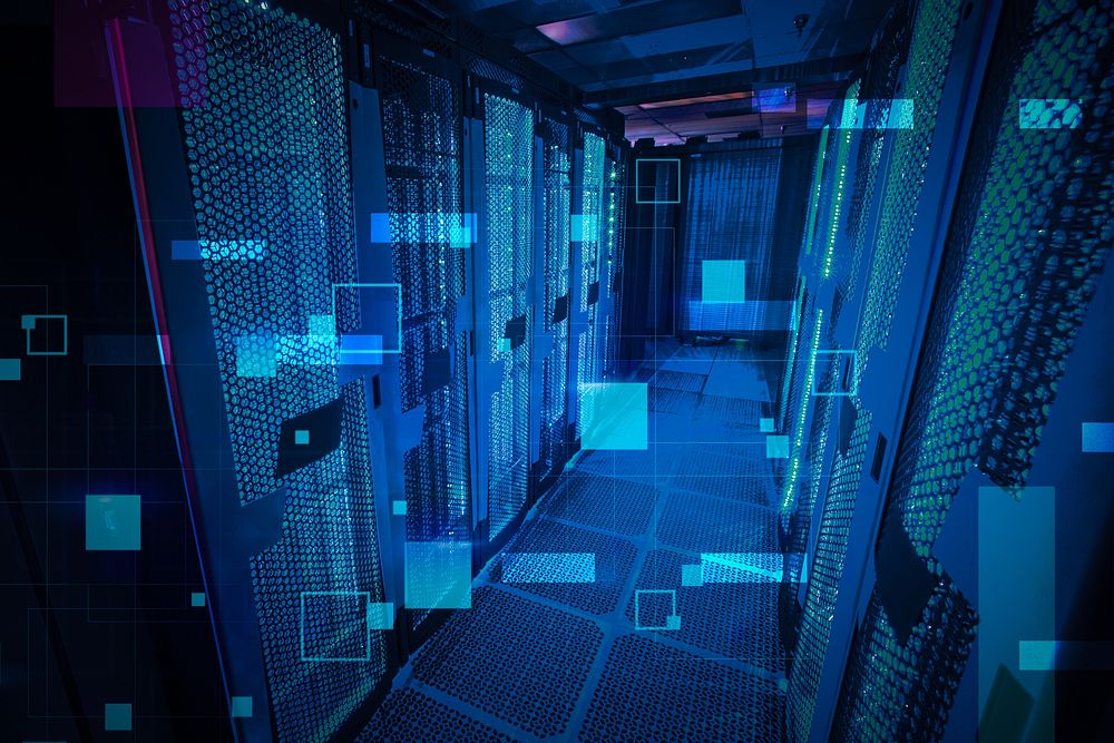 Modern data center technology infrastructure | Free Photo - rawpixel