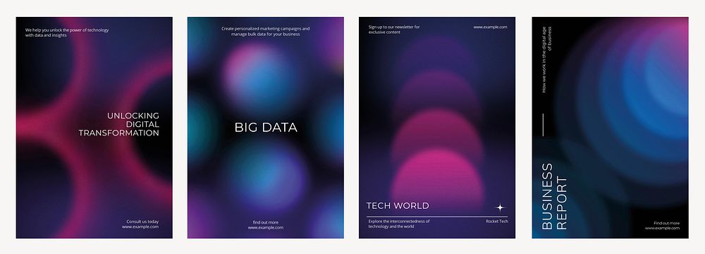 Digital technology business dark poster | Free Vector - rawpixel