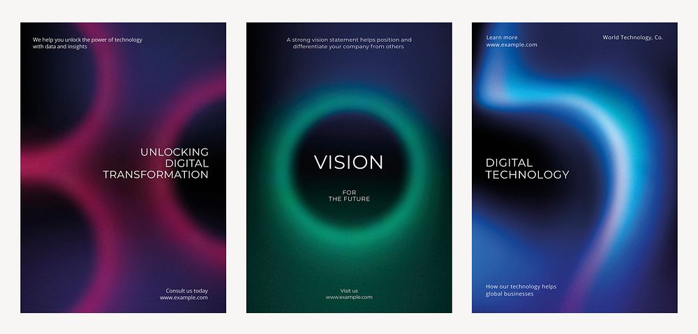 Digital technology business dark poster | Free Vector - rawpixel