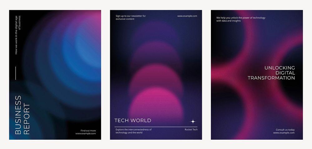 Digital technology business dark poster | Free Vector - rawpixel