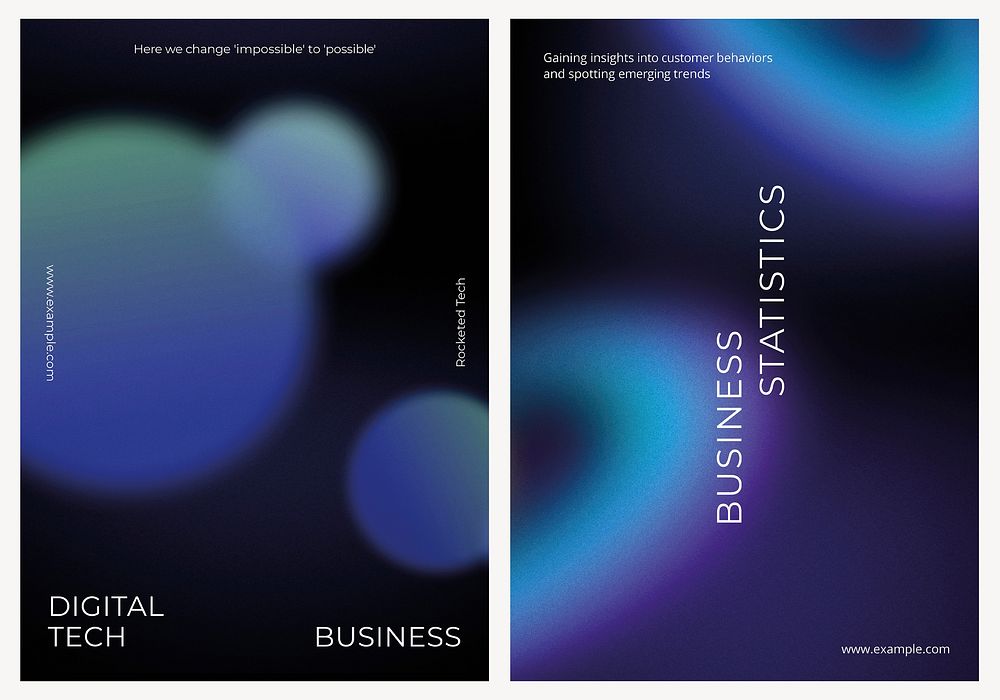 Digital technology business dark poster | Free Vector - rawpixel