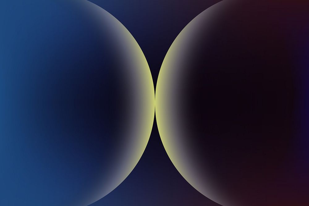Abstract gradient spheres intersecting background | Free Photo Illustration - rawpixel