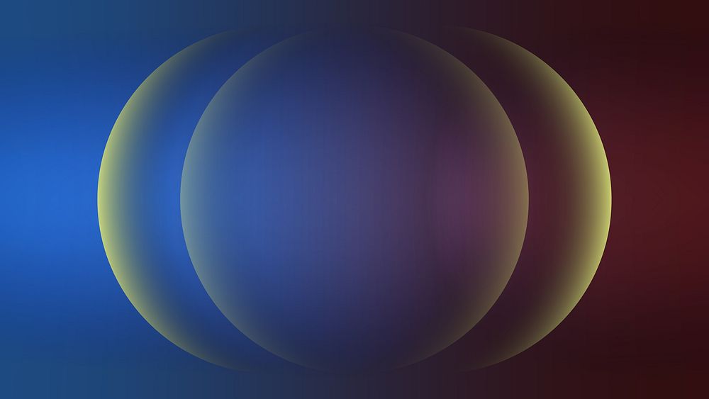Abstract gradient sphere desktop wallpaper | Free Photo Illustration ...