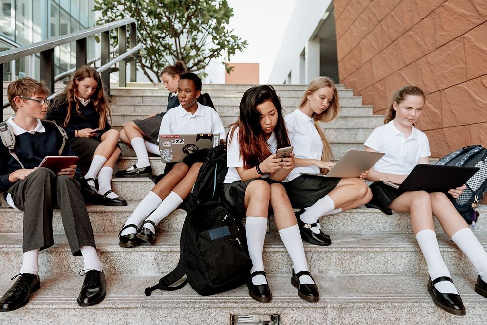 Group diverse students, boys and | Premium Photo - rawpixel