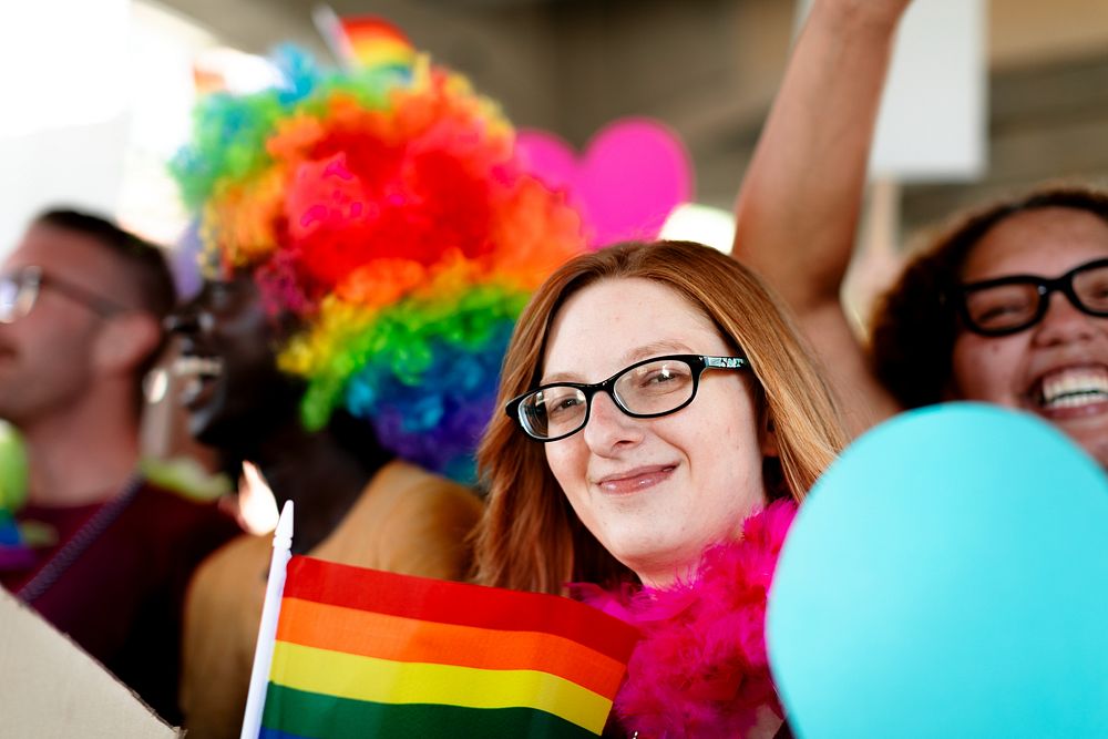 diverse group LGBTQ people pride | Premium Photo - rawpixel