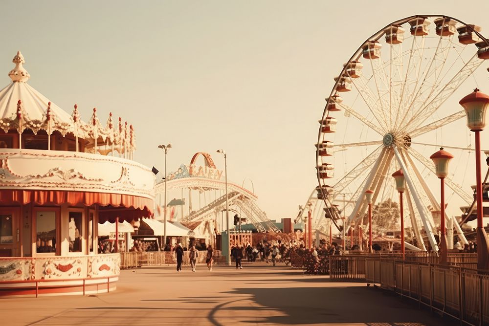 Aesthetic Photography Amusement park fun | Premium Photo - rawpixel