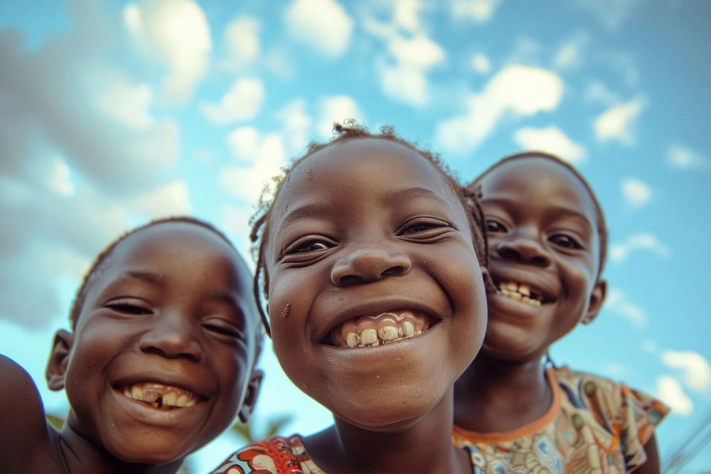 Smiling African kids smile laughing | Premium Photo - rawpixel