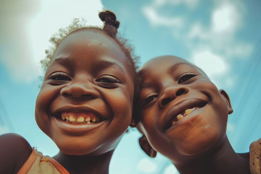 Smiling African kids smile laughing | Premium Photo - rawpixel