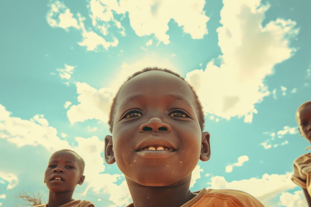 African kid photography portrait outdoors. | Premium Photo - rawpixel