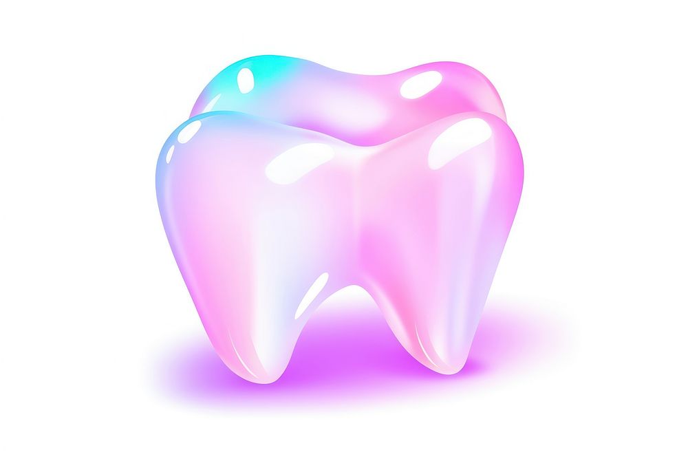 Tooth purple illuminated toothbrush. | Premium Photo Illustration ...